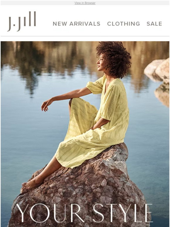 J.Jill: Arrived today: over 100 new spring styles to brighten your ...