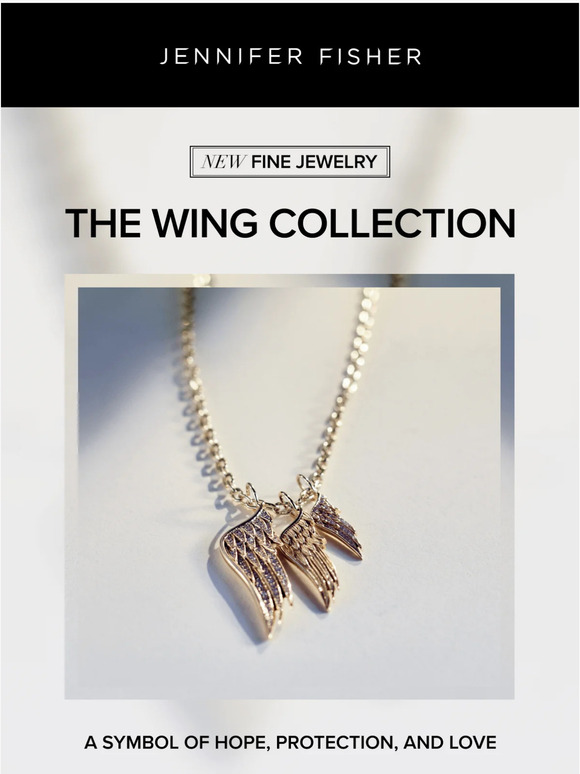 Jennifer Fisher: Introducing, The 14K Wing Collection | Milled