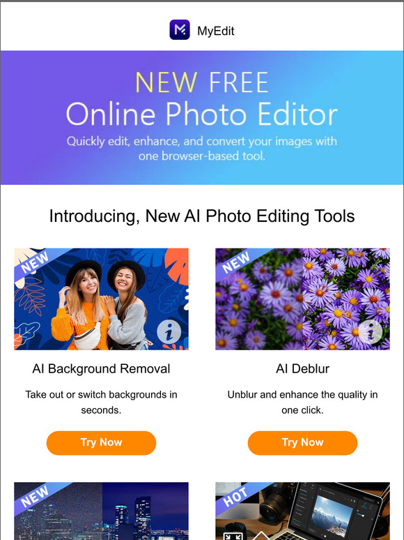 CyberLink: Now Introducing, 3 New Online AI Photo Editing Tools 🔥 | Milled