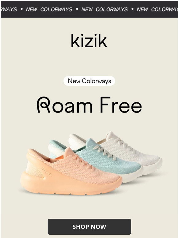 Kizik: Three new colorways released last week! | Milled