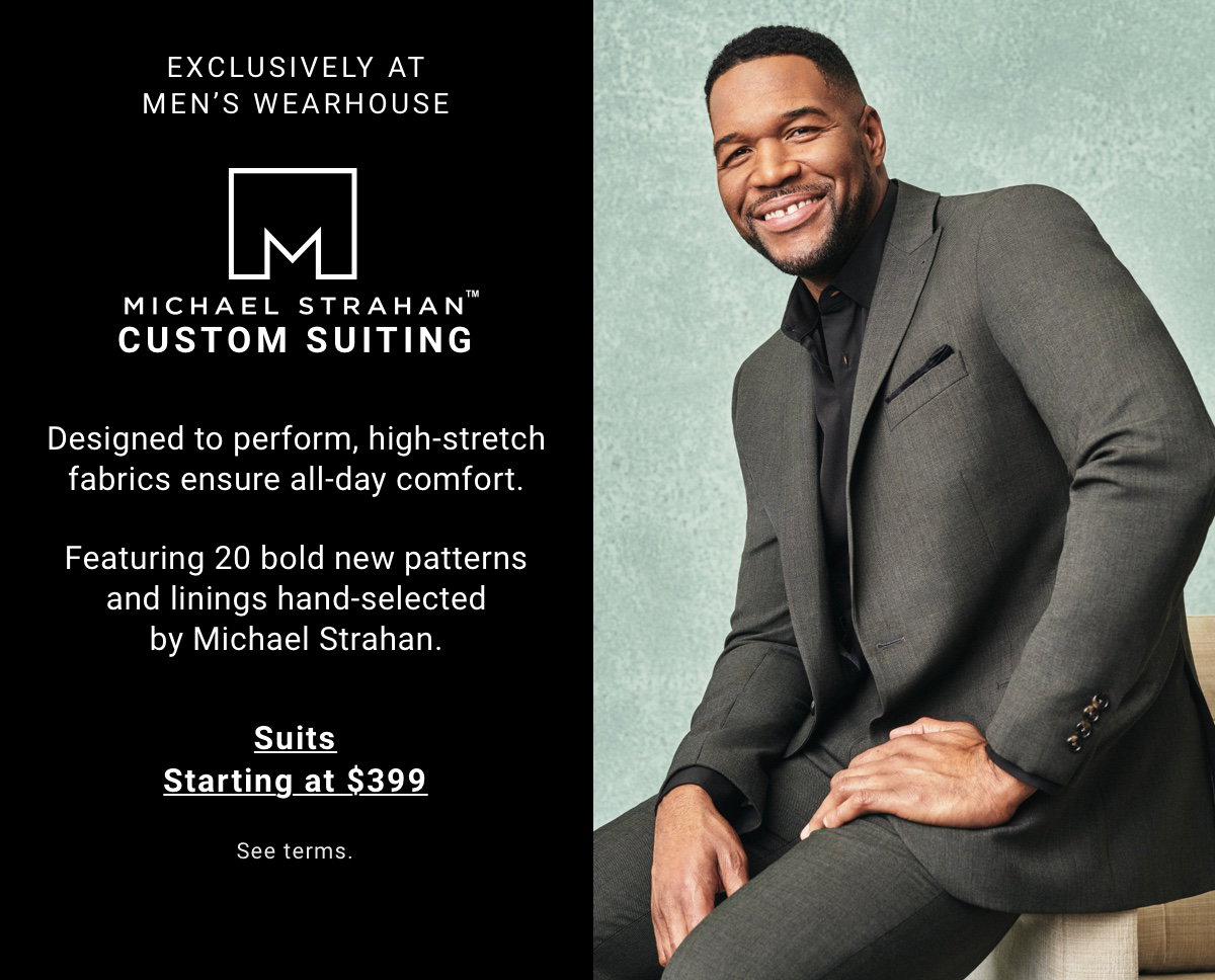 Men's Wearhouse: Designer Spotlight: Michael Strahan | Milled