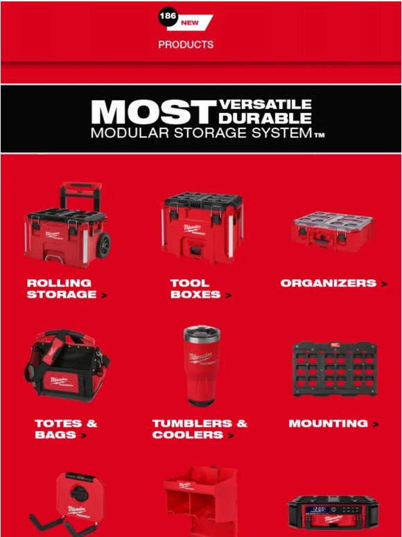 Milwaukee Tool: Start Building Your PACKOUT™ System | Milled