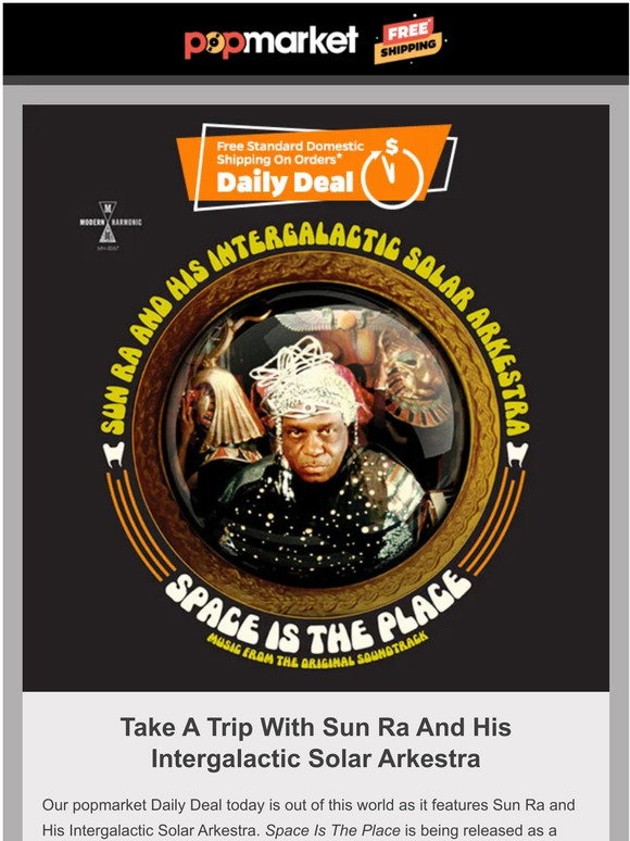 Pop Market: Sun Ra And His Intergalactic Solar Arkestra Deluxe Vinyl ...