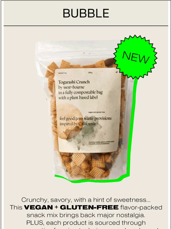 BUBBLE GOODS INC.: 🥣 The Grown Up Chex Mex Your Pantry Needs | Milled