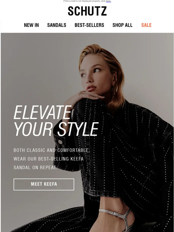 Schutz: New In: Our Keefa Sandal in New Colors | Milled