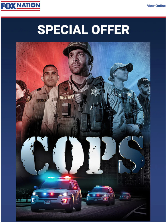 Fox News: Watch all-new episodes of COPS for less than $1.99 per month ...