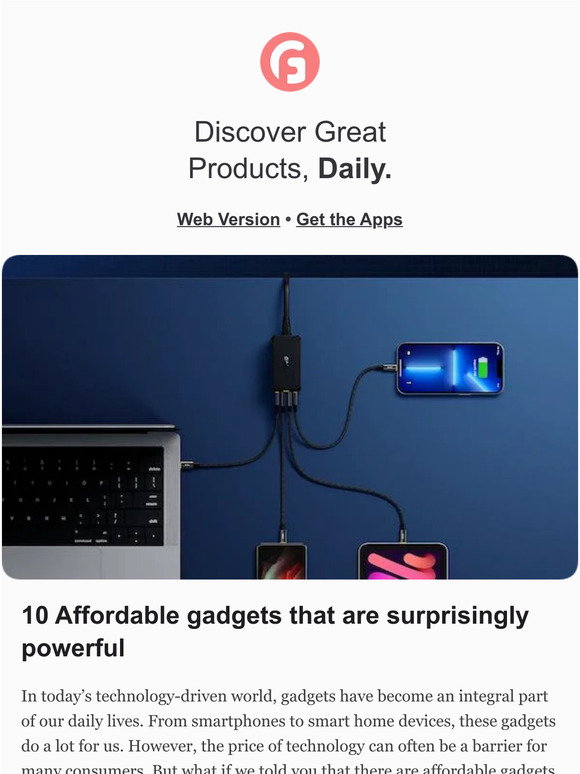 Gadget Flow: 10 Affordable gadgets that are surprisingly powerful | Milled