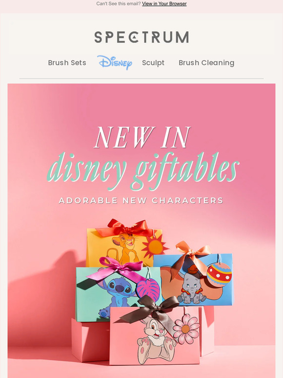 Spectrum Collections: NEW IN Disney x Spectrum 🌸 | Milled