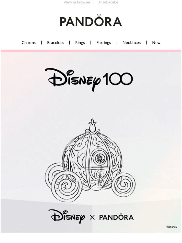 Pandora: Our second enchanting Disney 100 charm is here! | Milled