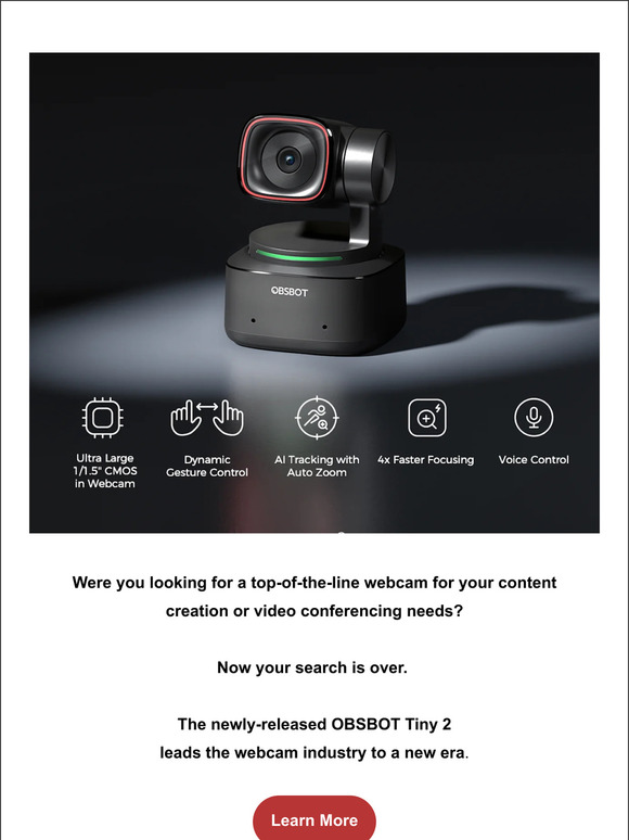 OBSBOT: Differences between the newly-released Tiny 2 and Tiny 4K | Milled