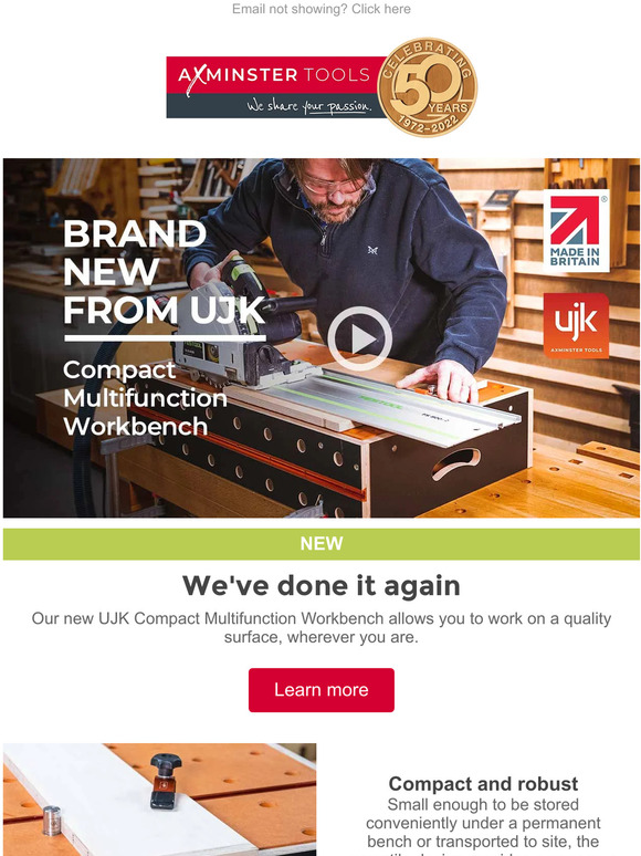 Axminster Tools: Brand NEW from UJK | Milled