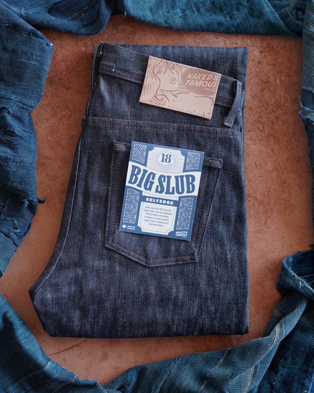 Naked and Famous Denim: 📣 It's Here! The 18oz Big Slub Selvedge Is ...