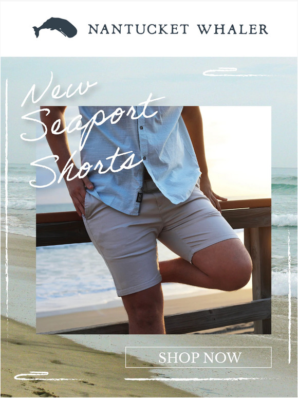 Nantucket Whaler: Introducing our new Seaport Short 🩳 | Milled