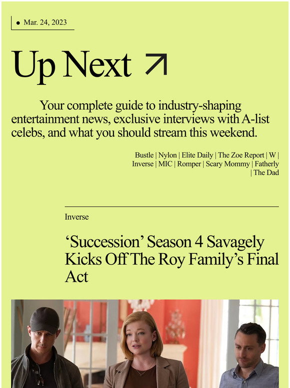 The Zoe Report: ‘Succession’ Season 4 Savagely Kicks Off The Roy Family ...