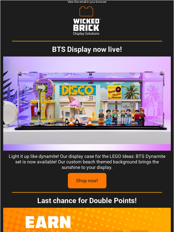 Wicked Brick: BTS Dynamite display now live 🧨 | Milled