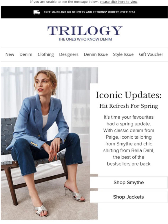 Trilogy: Hit Refresh For Spring | Milled