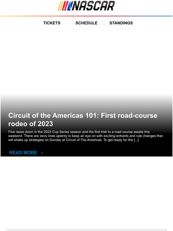 Nascar.com: NASCAR COTA Preview: First Road Course of 2023, Penalty ...