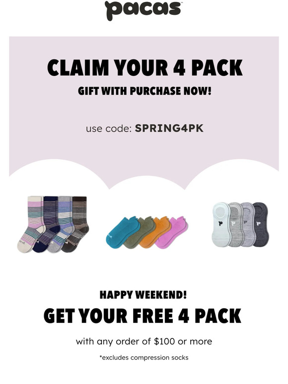 Pacas: Refresh Your Spring Look with a Free Gift! | Milled