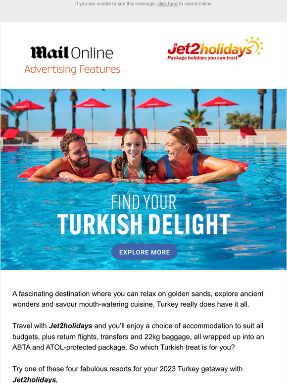 Daily Mail Experiences: The best Turkey escapes this summer | Milled