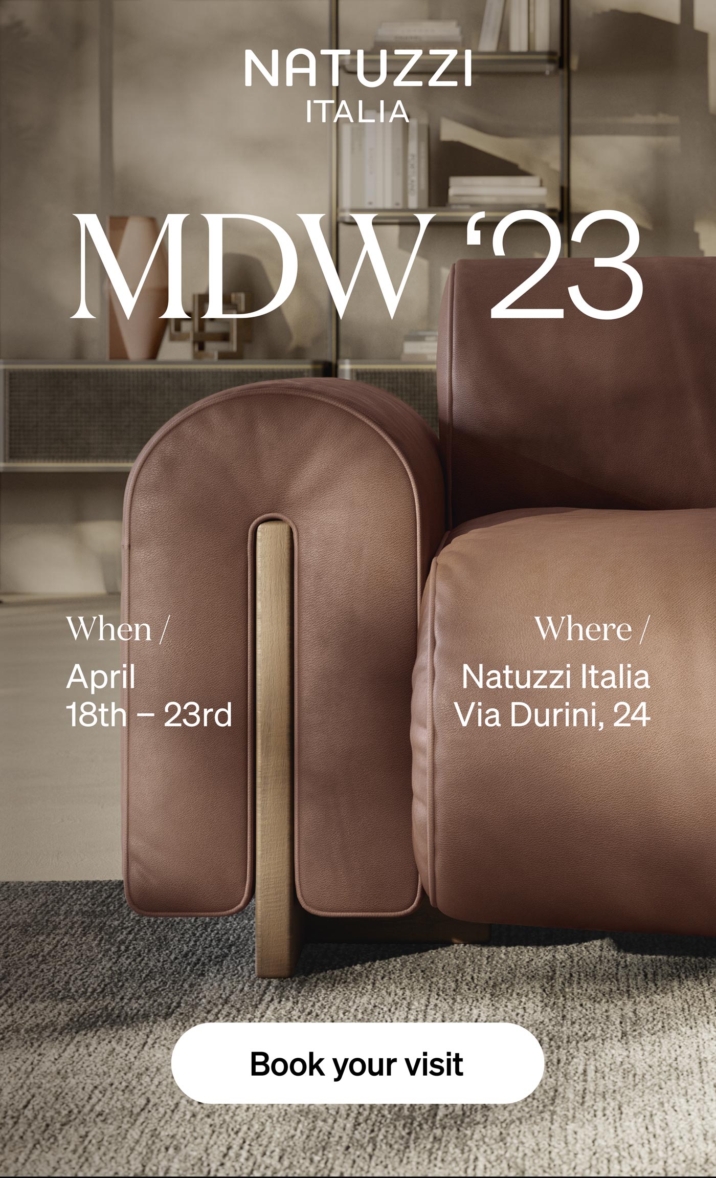 Archiproducts: Natuzzi at Milan Design Week 2023: book your visit and ...
