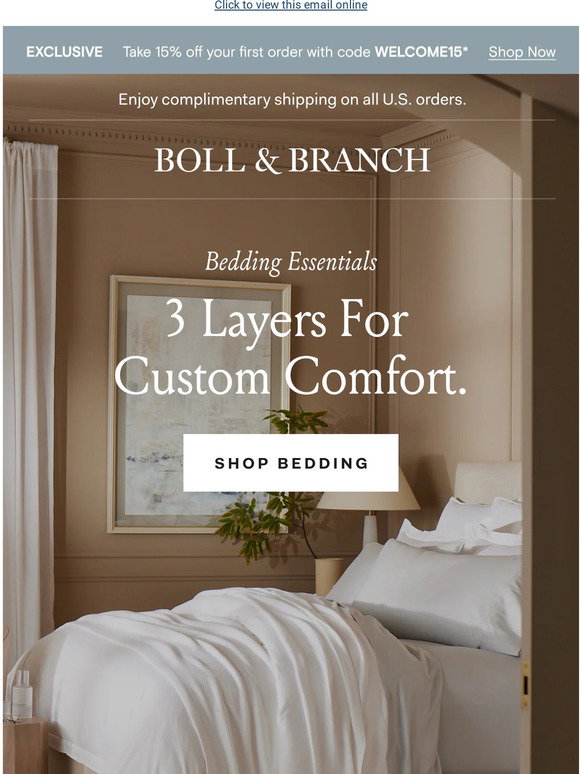 Boll & Branch: Hand-crafted bedding, made in small batches | Milled