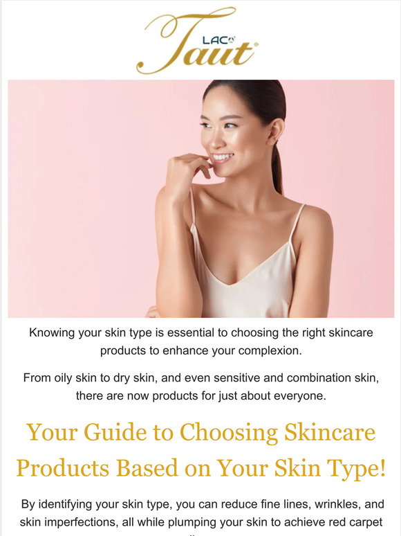 TAUT: , Do You Know Which Products Are Best for Your Skin Type? 🤔 | Milled