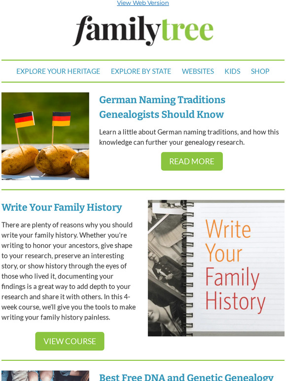 Family Tree Magazine: German Naming Traditions Genealogists Should Know ...
