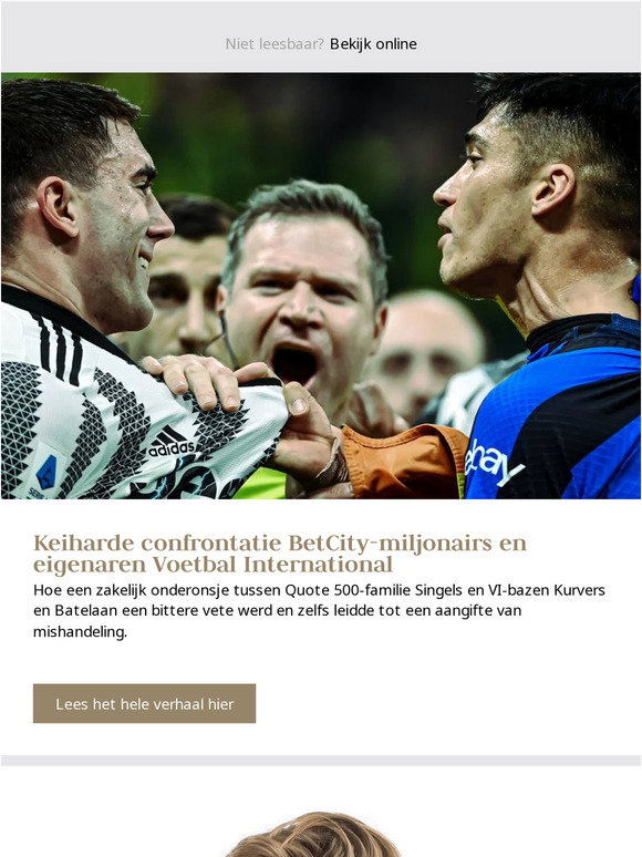Quote: Keiharde confrontatie BetCity-miljonairs en eigenaren Voetbal ...