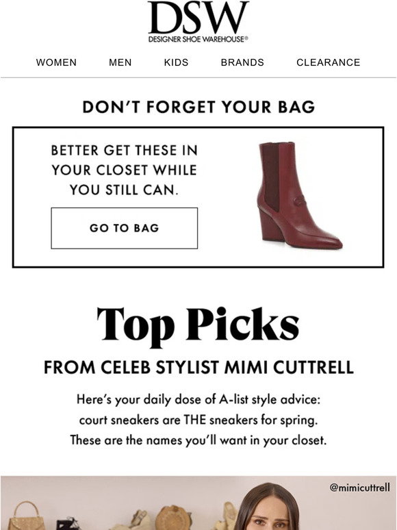 DSW: A-LIST TOP PICKS: court sneakers >>> | Milled