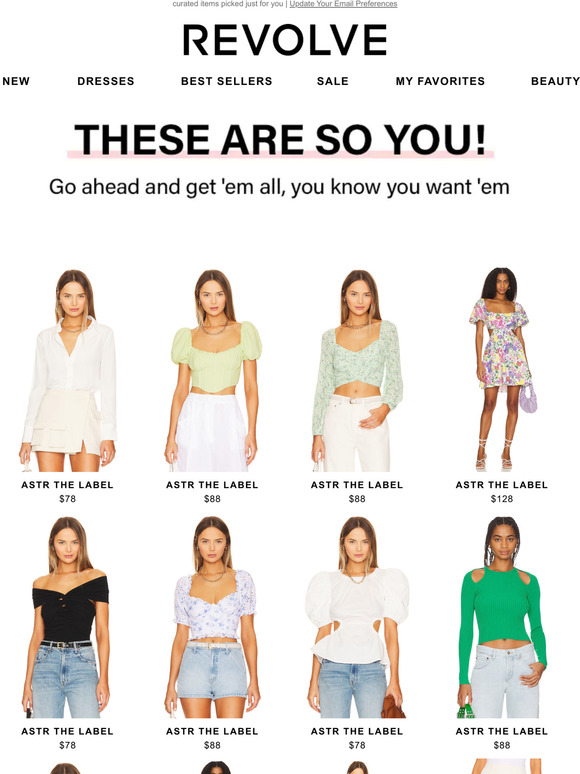 REVOLVE: so many events, so many outfits | Milled