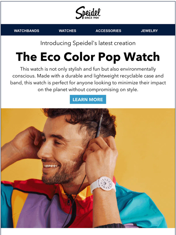 Speidel: 📣 🆕 Introducing Speidel's Newest Watch! | Milled