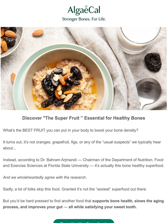 Algaecal Are You Eating This Bone Healthy Super Food Milled