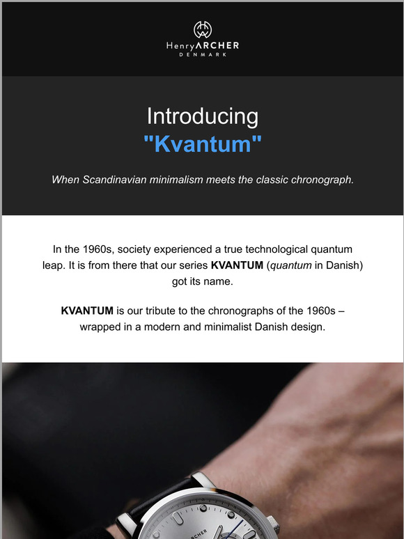 Henry Archer: The chronograph from the 1960s reimagined | Milled