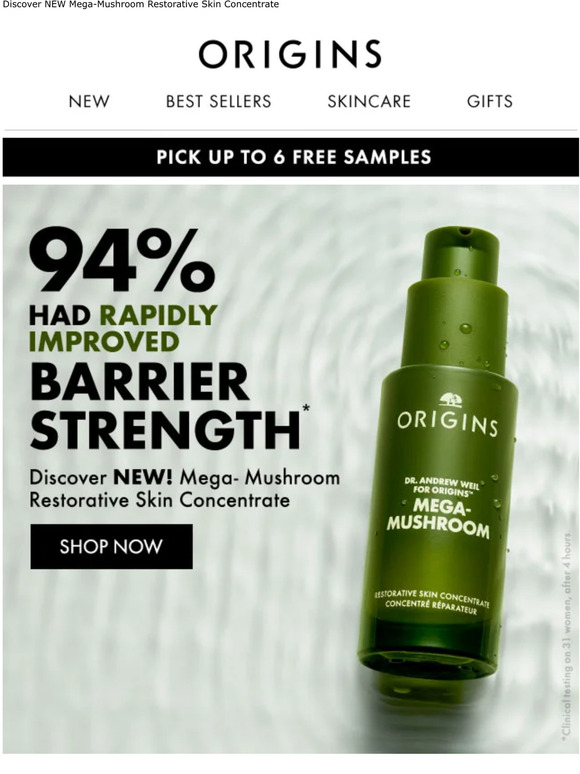 Origins: 94% Rapidly Improved Their Skin Barrier Strength | Milled
