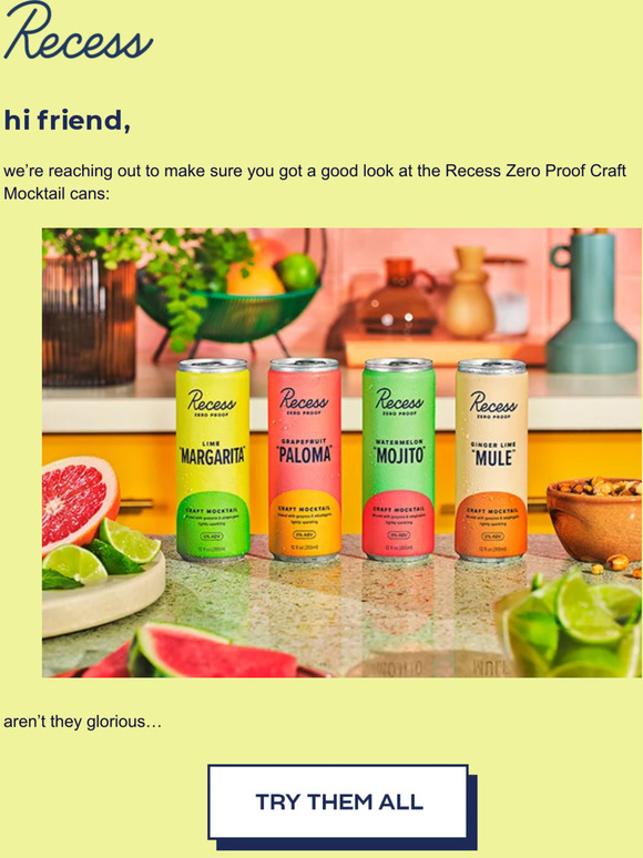 Recess: Zero Proof weekend | Milled