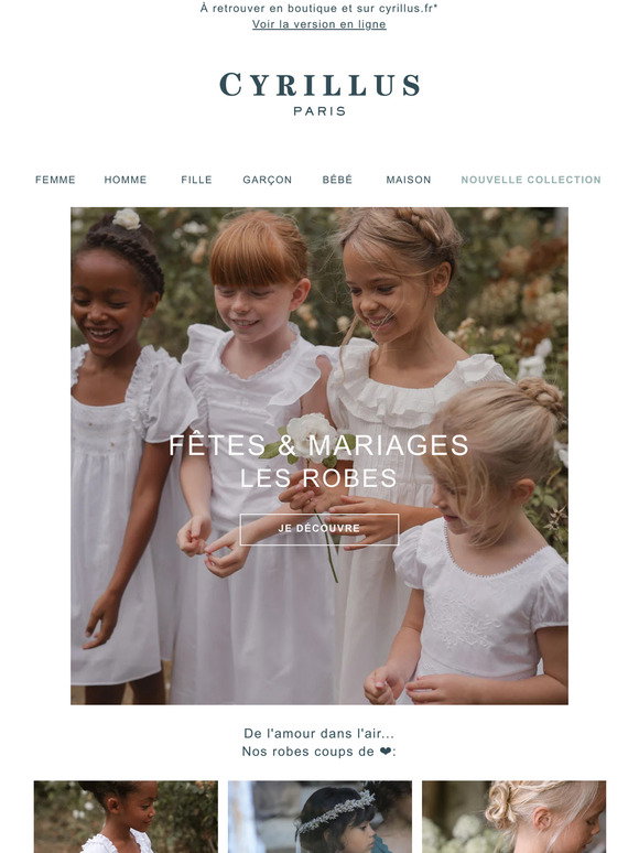 Cyrillus: Nos robes coups de - Collection robes Fêtes & Mariages | Milled