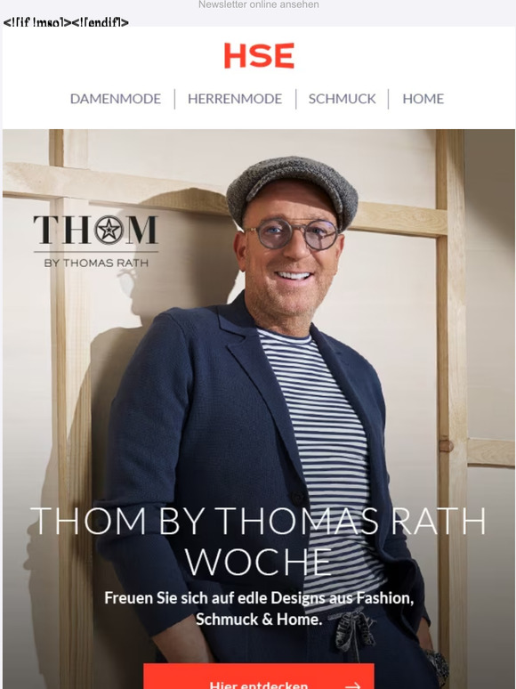 HSE24: Die THOM by Thomas Rath Woche | Milled