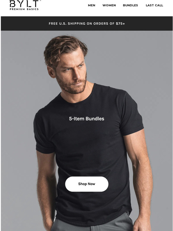 BYLT Basics: 🔀 Mix & Match — 5-Item Bundles | Milled