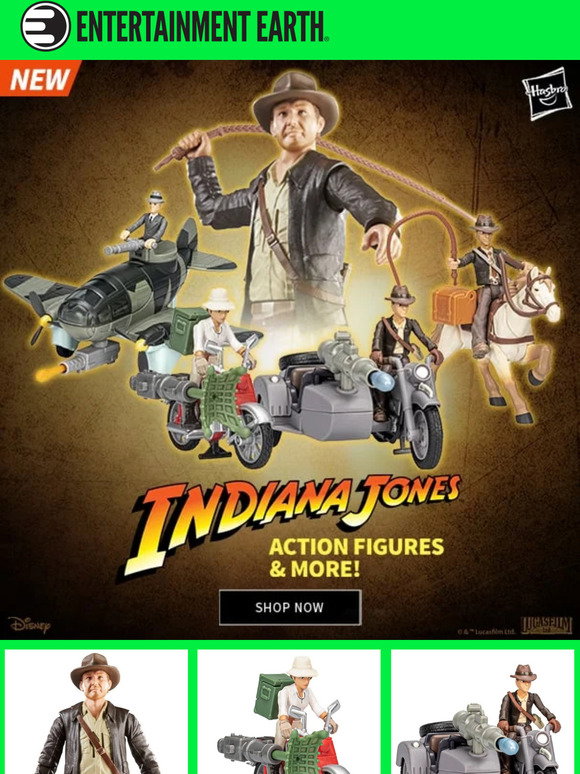 Entertainment Earth: Check Out New Indiana Jones Figures, Playsets ...