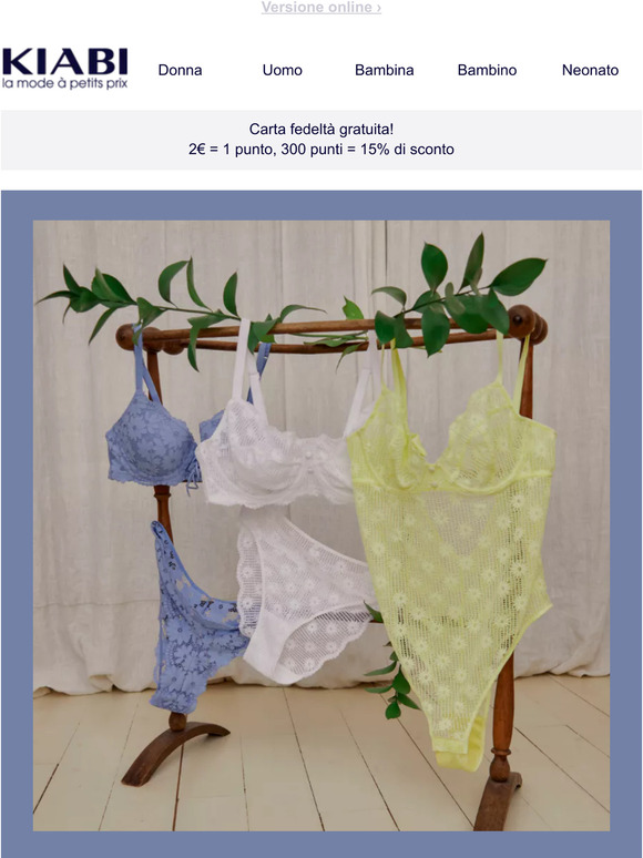 Kiabi: Nuova collezione Lingerie | Milled