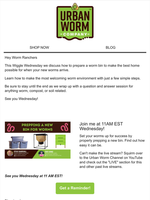 Urban Worm Company: New Worm Farmers! . . Set up for success | Milled