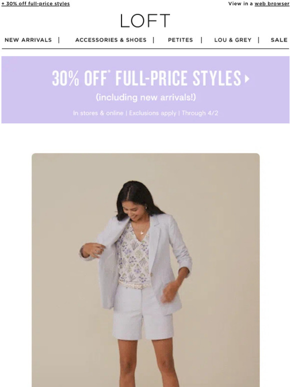 Loft: The new matching set | Milled