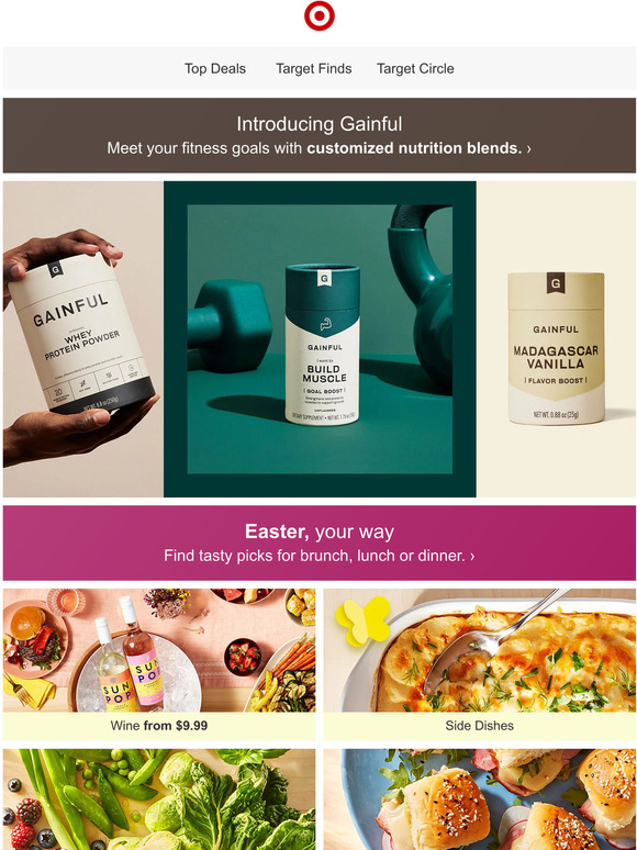 Target: Meet your fitness goals with Gainful, now at Target. | Milled