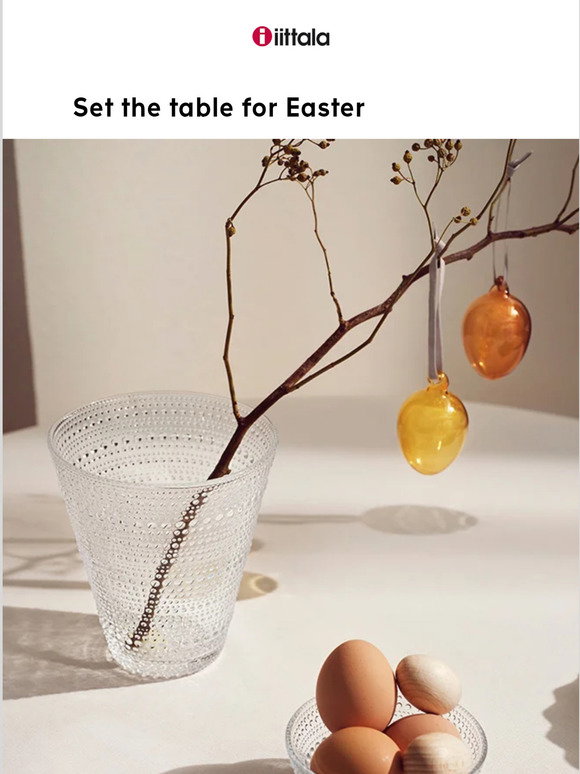 Iittala: Set the table for spring | Milled