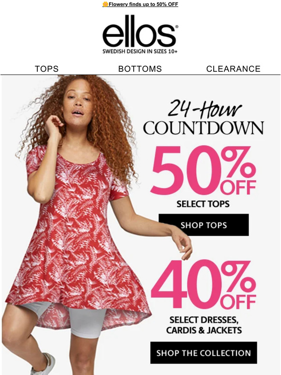 Ellos Sverige: 24-HOUR SALE! Countdown ⬇ to savings! | Milled