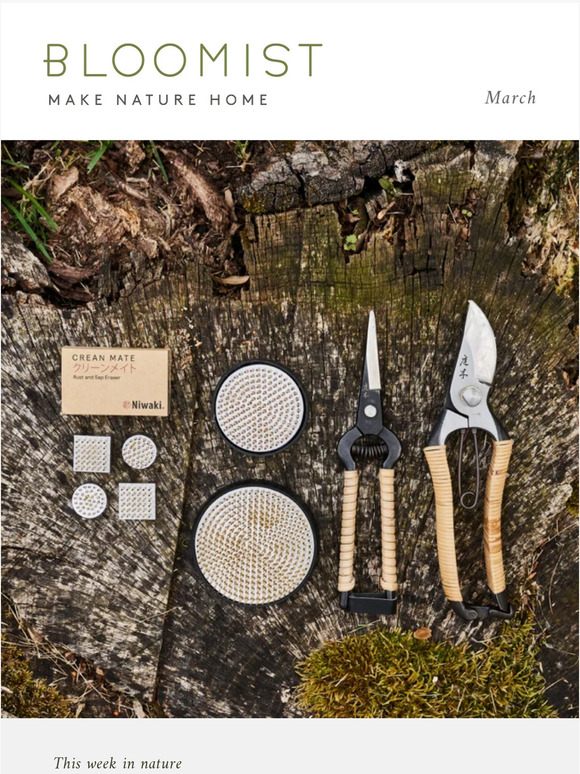 Bloomist: Authentic Japanese Garden Tools | Milled