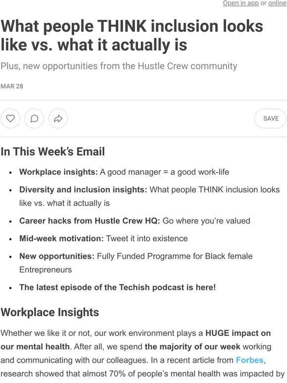Hustle Crew: What people THINK inclusion looks like vs. what it ...