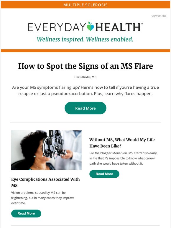 Lifescript: How to Spot the Signs of an MS Flare | Milled