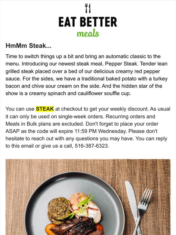 Eat Better Meals: 🥩 Definition of Classic, Steak + Baked Potato | Milled