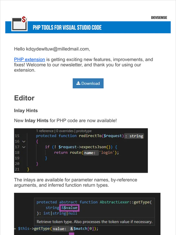 DevSense: New Features for PHP in VS Code (March 2023) | Milled